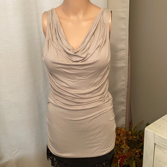 Tahari | Tops | Swoop Neck Top | Poshmark